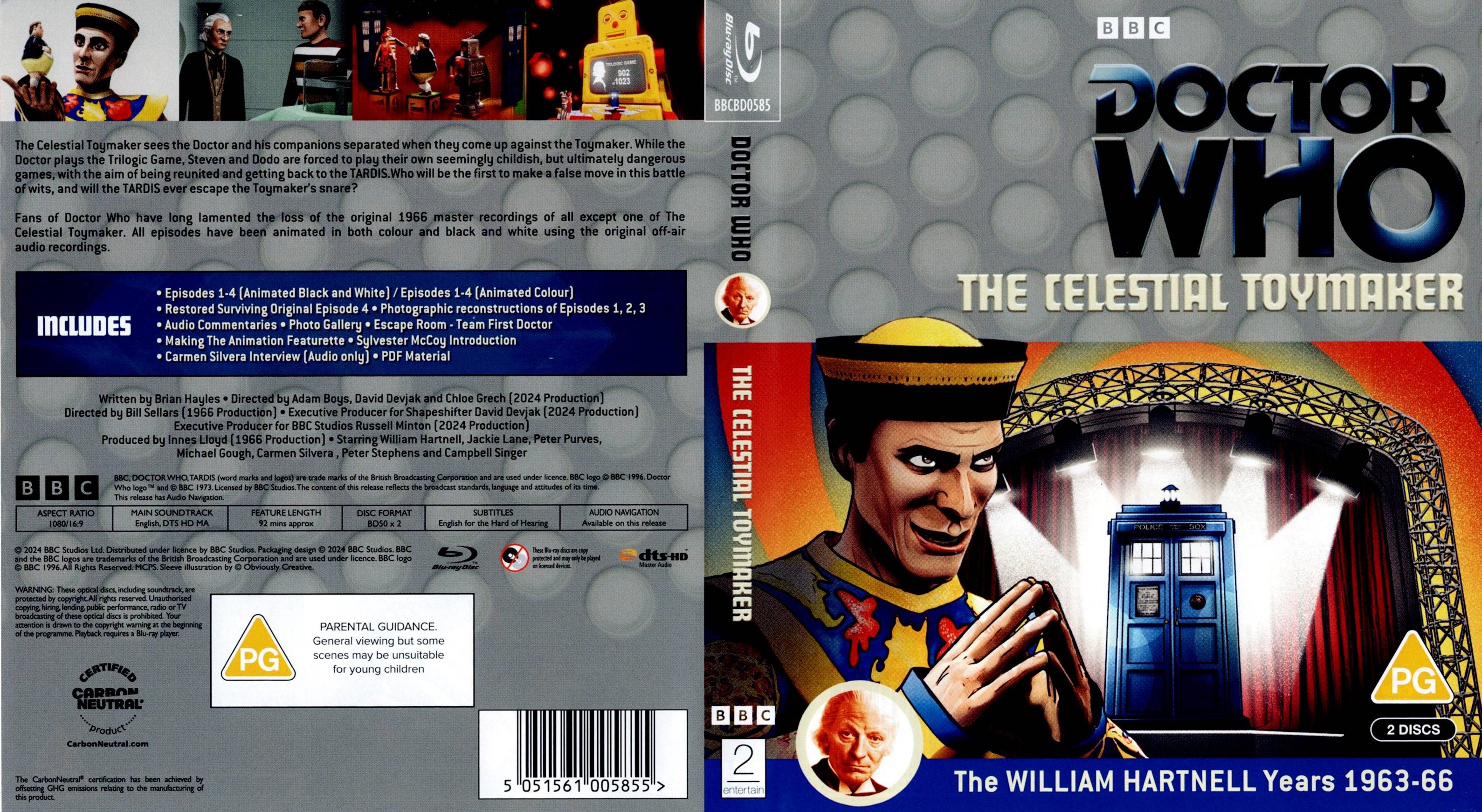 CELESTIAL TOYMAKER Blu-ray – MICHAEL YOUNG